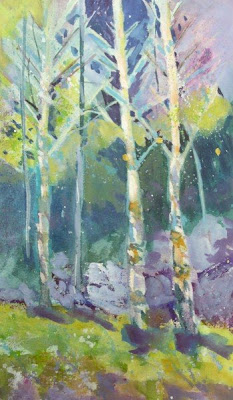 Nancy Standlee Fine Art: Stephen Quiller Workshop ~ Day 3 and 4